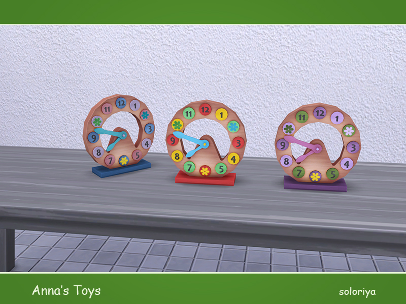 The Sims Resource | Anna's Toys. Clock