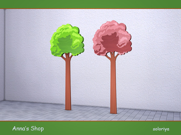 The Sims Resource | Anna's Shop. Decorative Tree