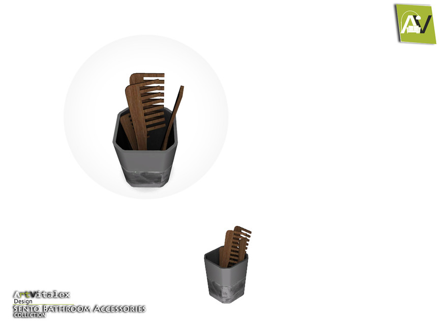 The Sims Resource - Sento Cup In Combs