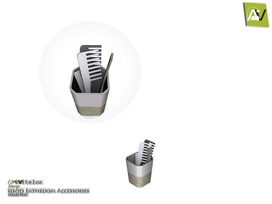 The Sims Resource - Sento Cup In Combs