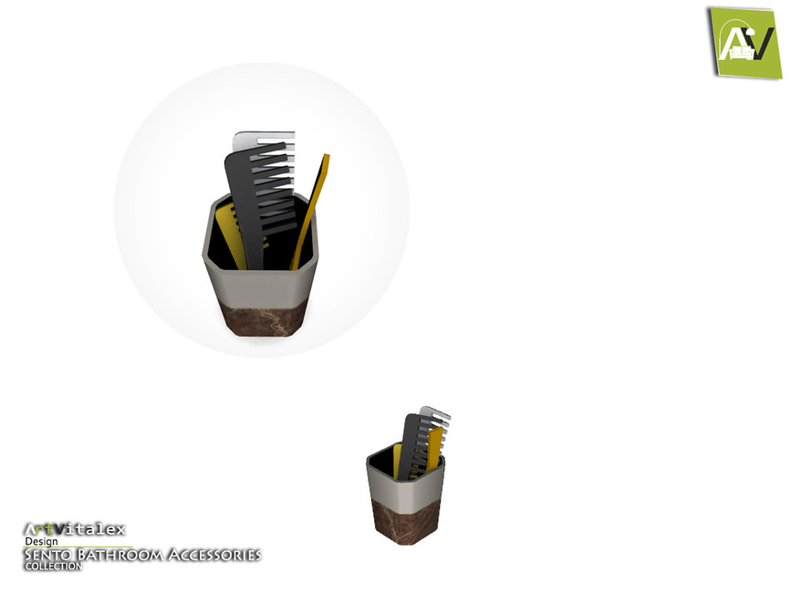 The Sims Resource - Sento Cup In Combs