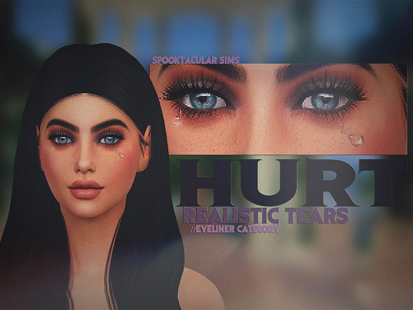 The Sims Resource | HURT Realistic Tears