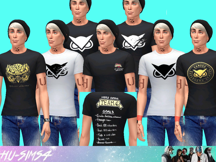 The Sims Resource - Vanoss Gaming Tshirts