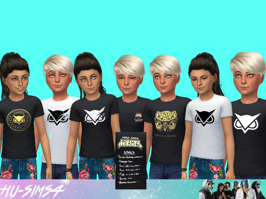 The Sims Resource - Vanoss Gaming Tshirts