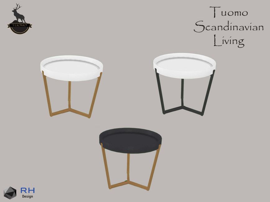 The Sims Resource - Tuomo Round Side Table