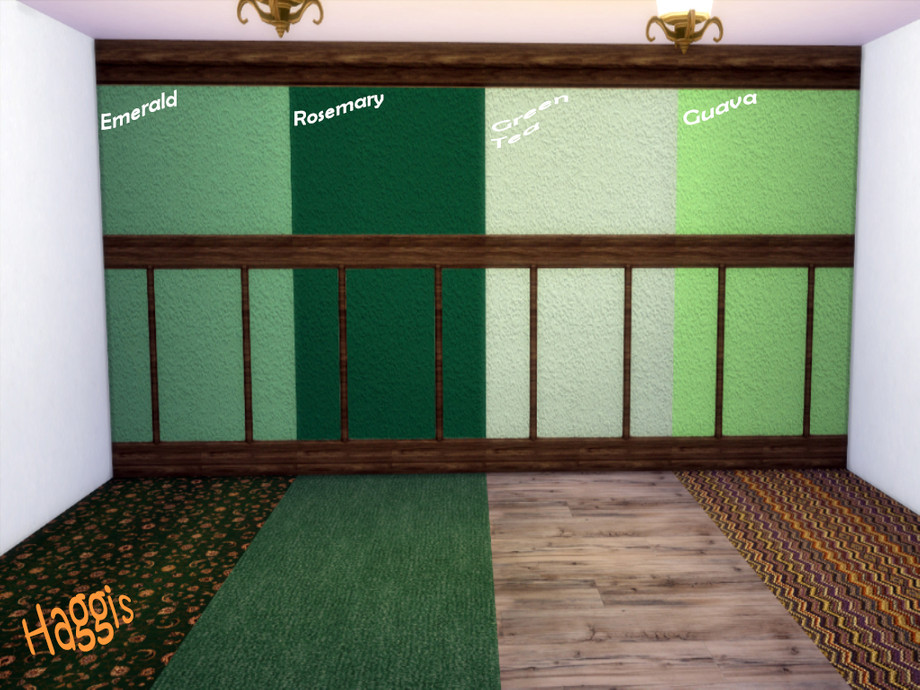 The Sims Resource | Shades of Green Walls