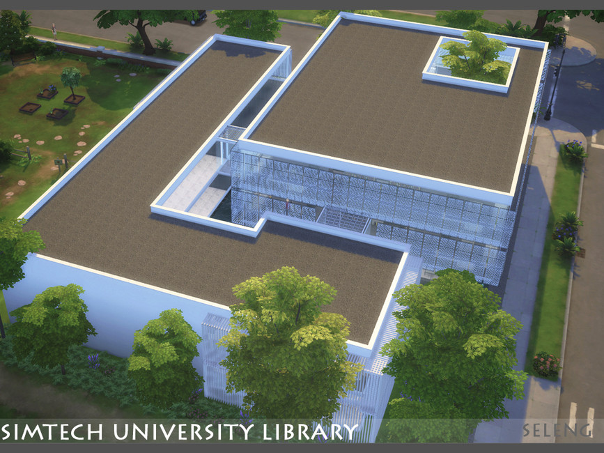 The Sims Resource - Sim-tech Uni Library
