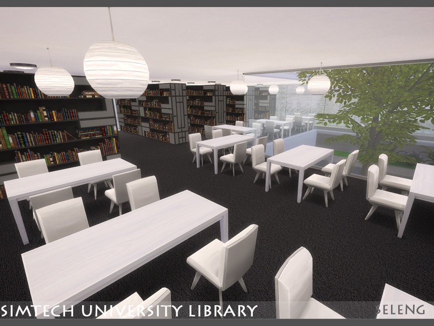 The Sims Resource - Sim-tech Uni Library