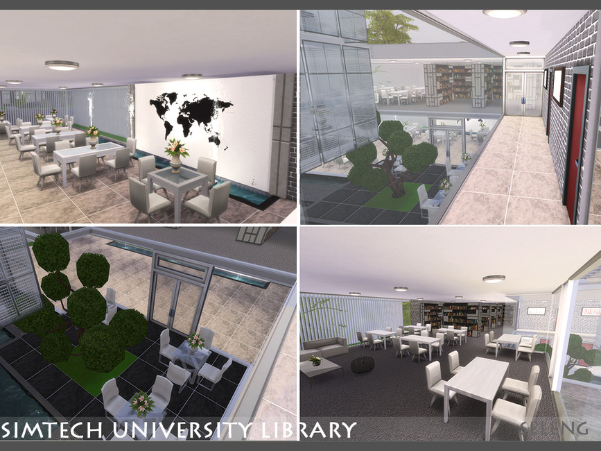 The Sims Resource - Sim-tech Uni Library
