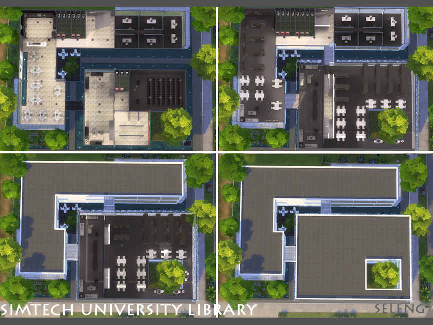 The Sims Resource - Sim-tech Uni Library