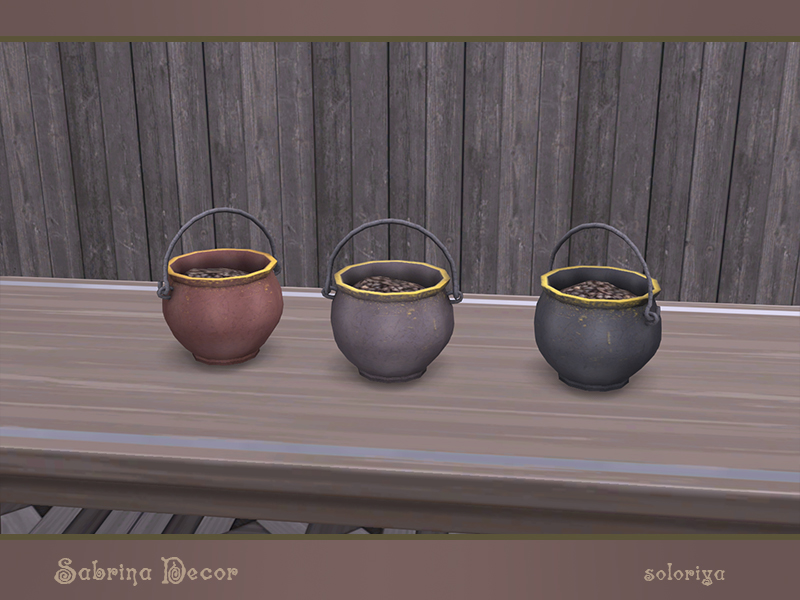 The Sims Resource | Sabrina Decor. Cauldron