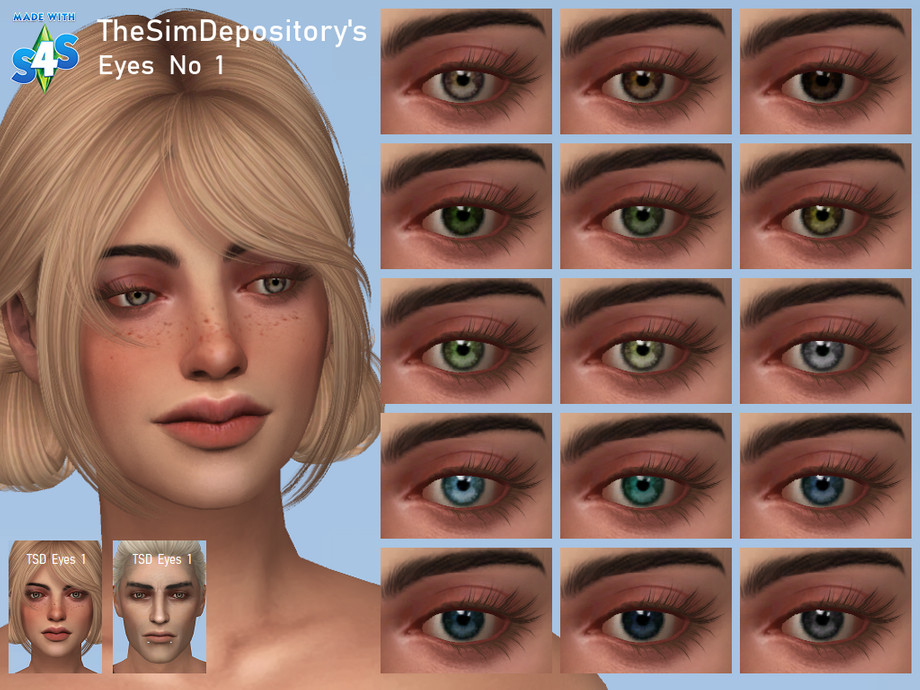 Sims 4 resources eye color - mazcooking