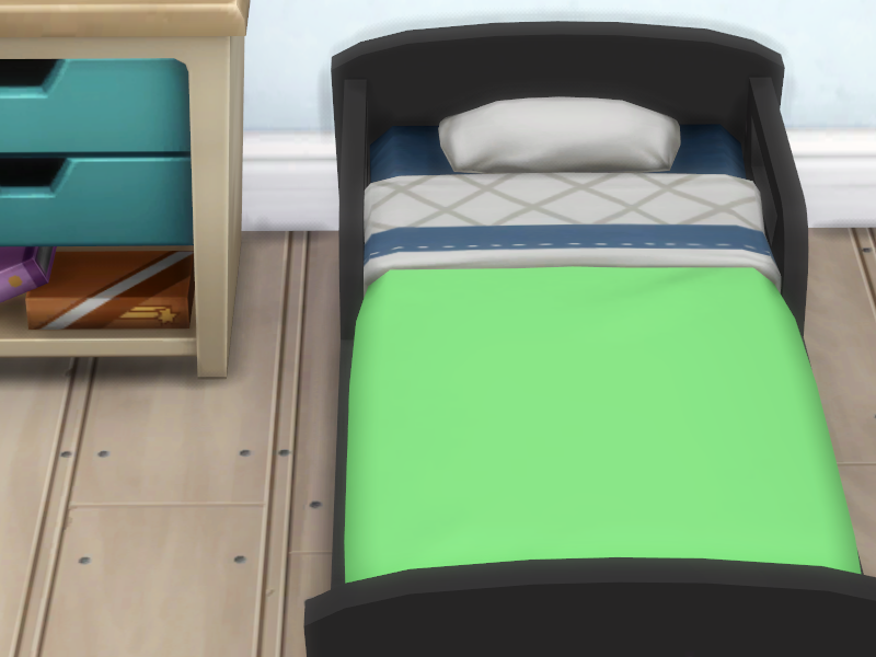 The Sims Resource | Toddler Bed Recolor