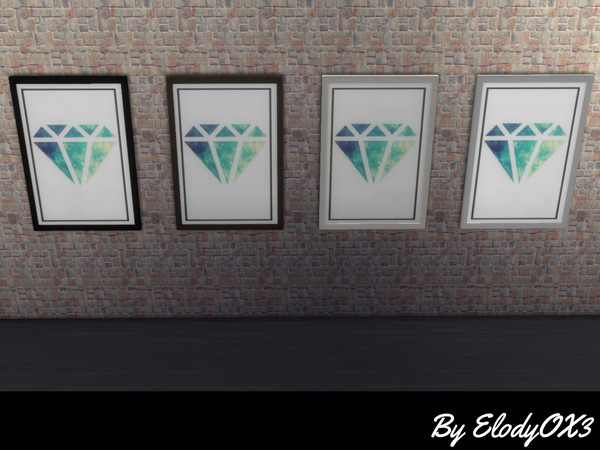 The Sims Resource | Blue Diamond Painting