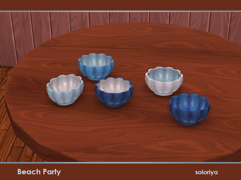 The Sims Resource | Beach Party. Bowl