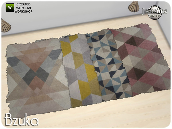 The Sims Resource | bzuka dining rugs