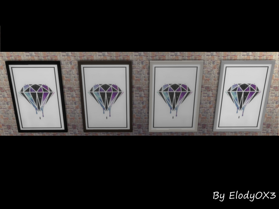 The Sims Resource | Diamonds Painting 2-Requires Dine Out