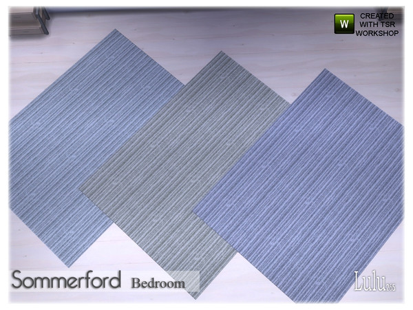 The Sims Resource | Sommerford Bedroom Rug