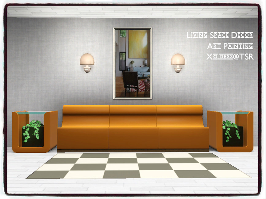The Sims Resource - Dess_Home Decor. ART SET*