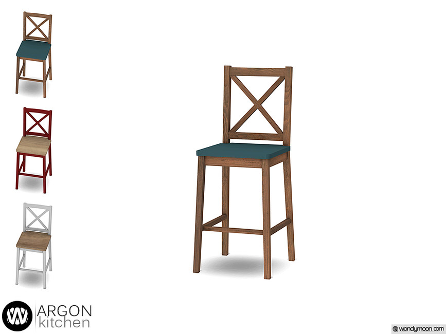 The Sims Resource - Argon Bar Stool