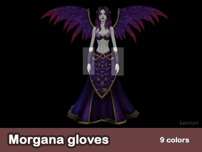 The Sims Resource | Morgana Gloves