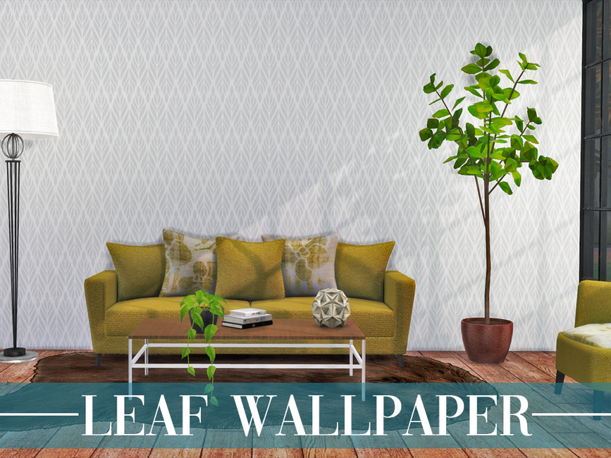 The Sims Resource - Leaf Wallpaper