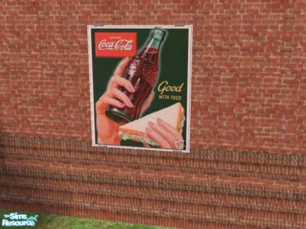 The Sims Resource | Coke Good with Food