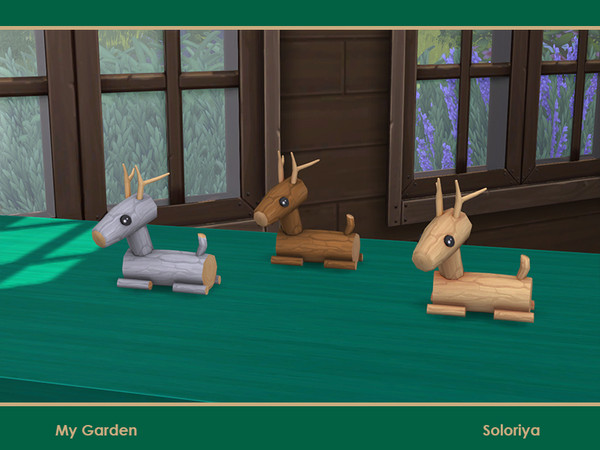 The Sims Resource | My Garden. Deer, lying