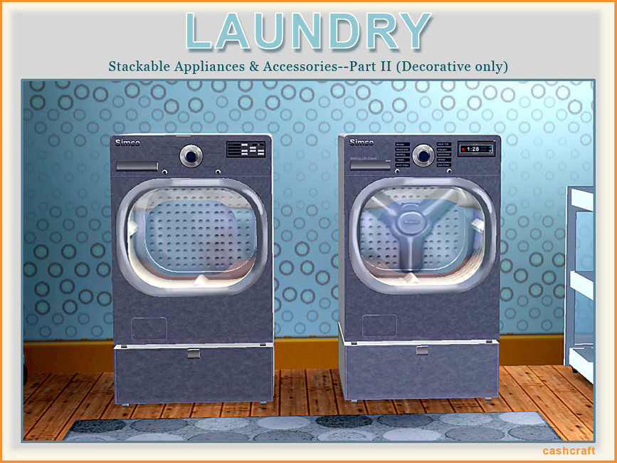 The Sims Resource - Laundry Part II