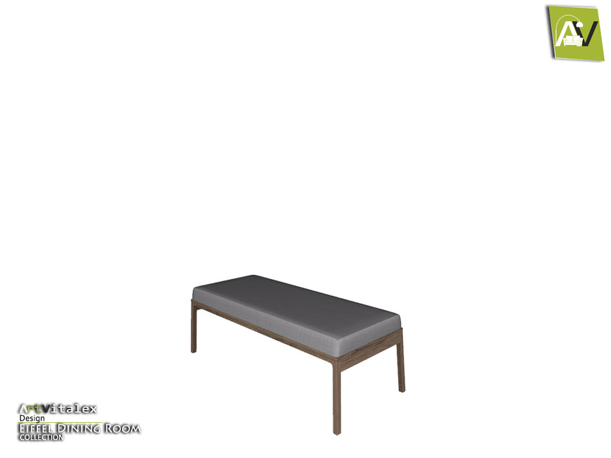 The Sims Resource - Eiffel Bench