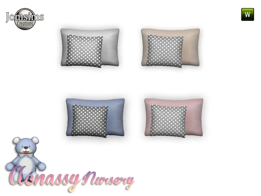 The Sims Resource - acnassy nursery cushion for rocking chair