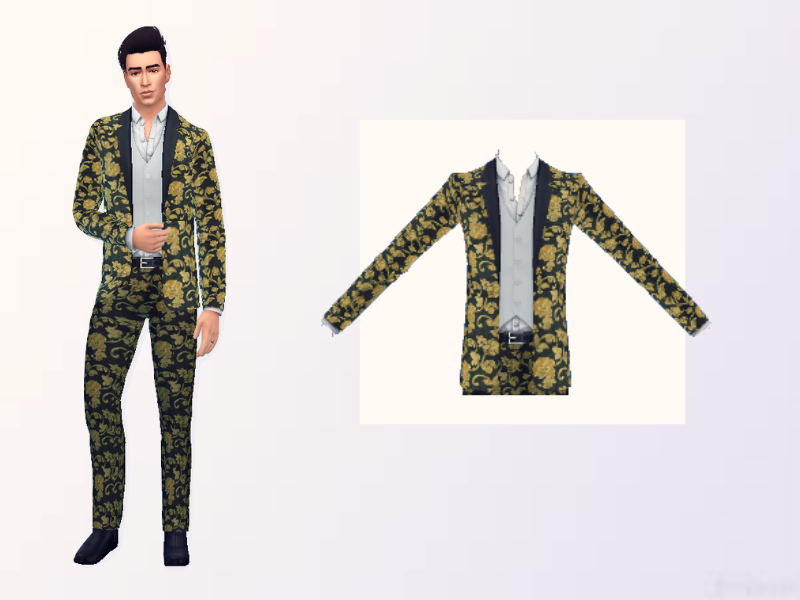 The Sims Resource | Suit (Get Together Required)