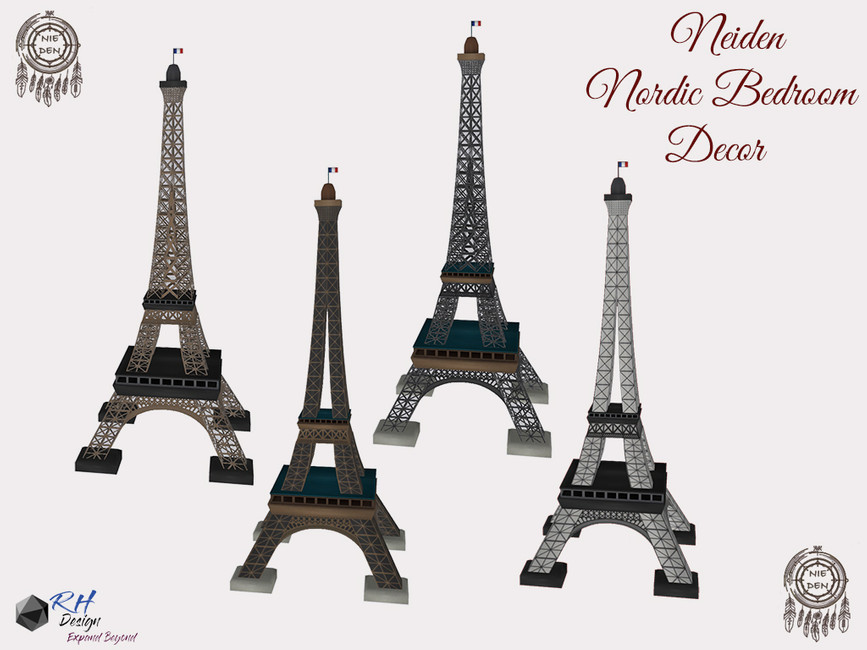 The Sims Resource - NEIDEN Decor Eiffel Tower