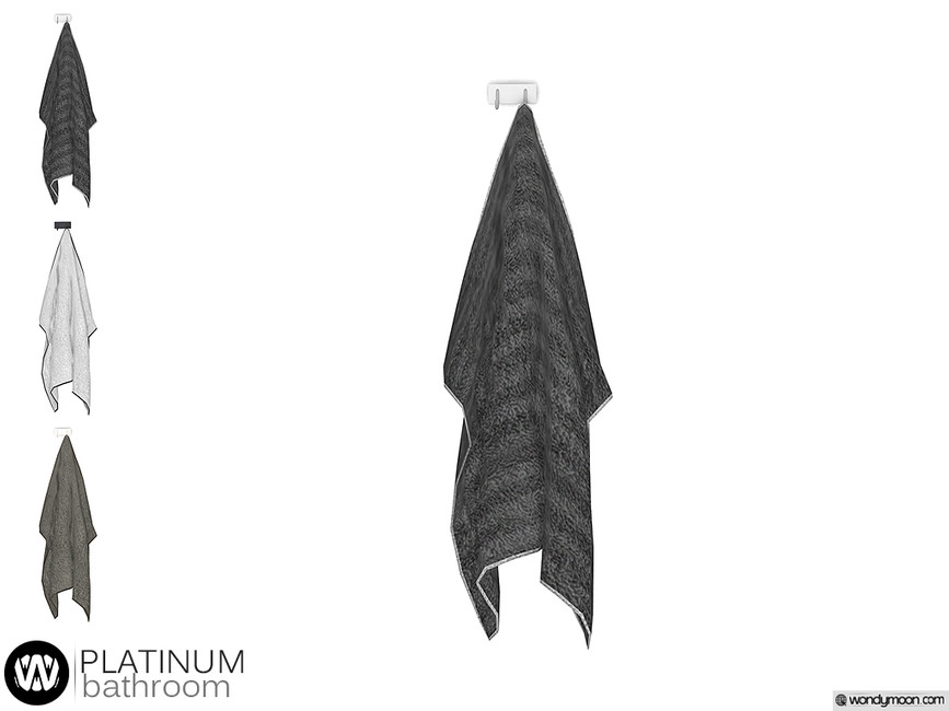 The Sims Resource - Platinum Towel