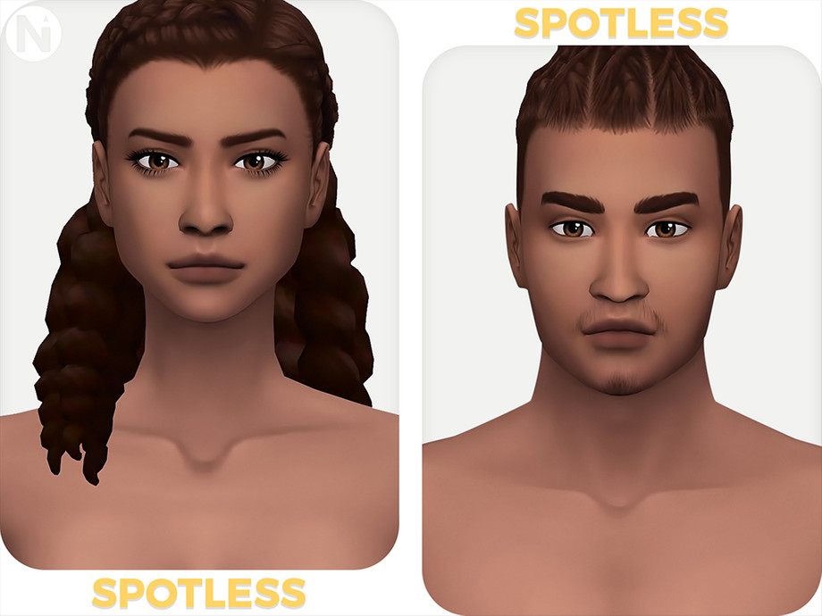 The Sims Resource | Spotless Skinblend (Forehead Wrinkles)