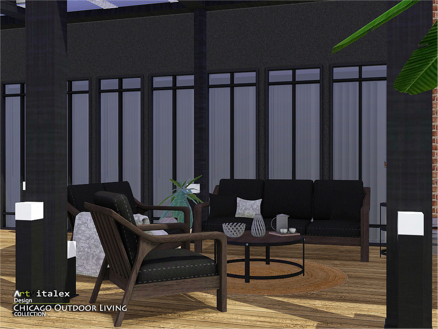 The Sims Resource - Chicago Outdoor Living