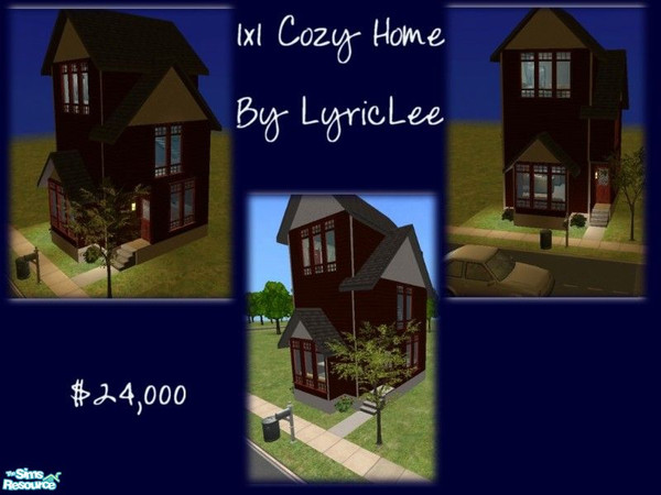 The Sims Resource | Cozy 1x1 Home