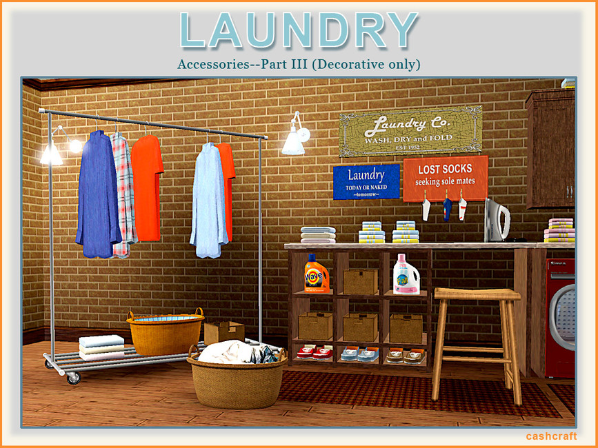 The Sims Resource - Laundry Part III