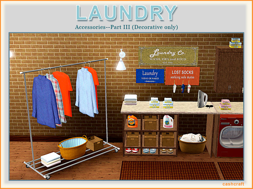 The Sims Resource - Laundry Part III