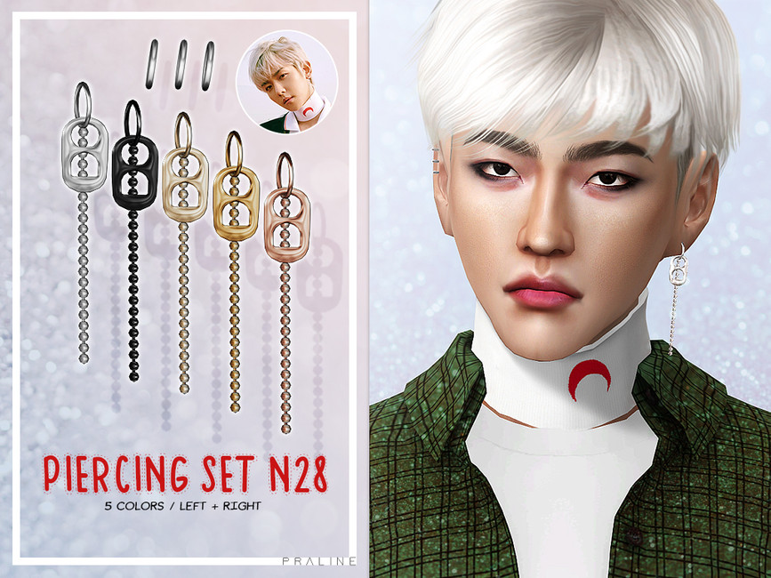 The Sims Resource - Piercing Set N28