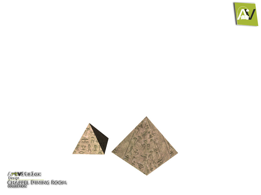 The Sims Resource - Chappel Pyramid Decors