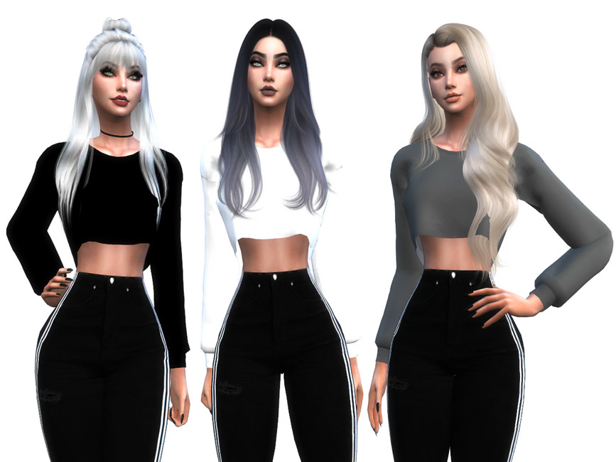 The Sims Resource - Addison Top