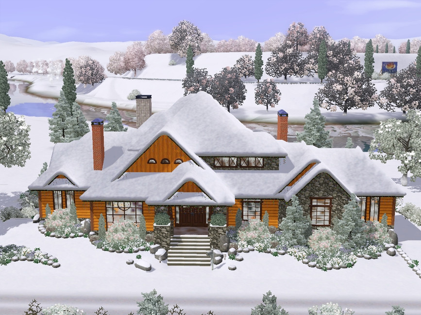 The Sims Resource - Winter Cottage