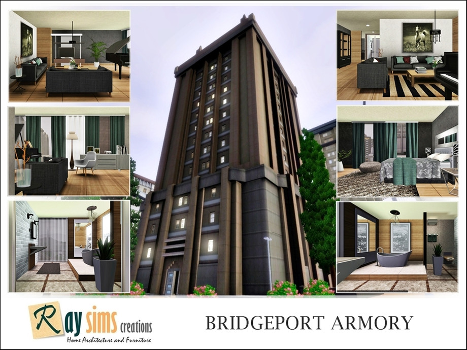 The Sims Resource | Bridgeport Armory