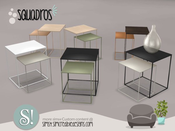 The Sims Resource - Squadros end table
