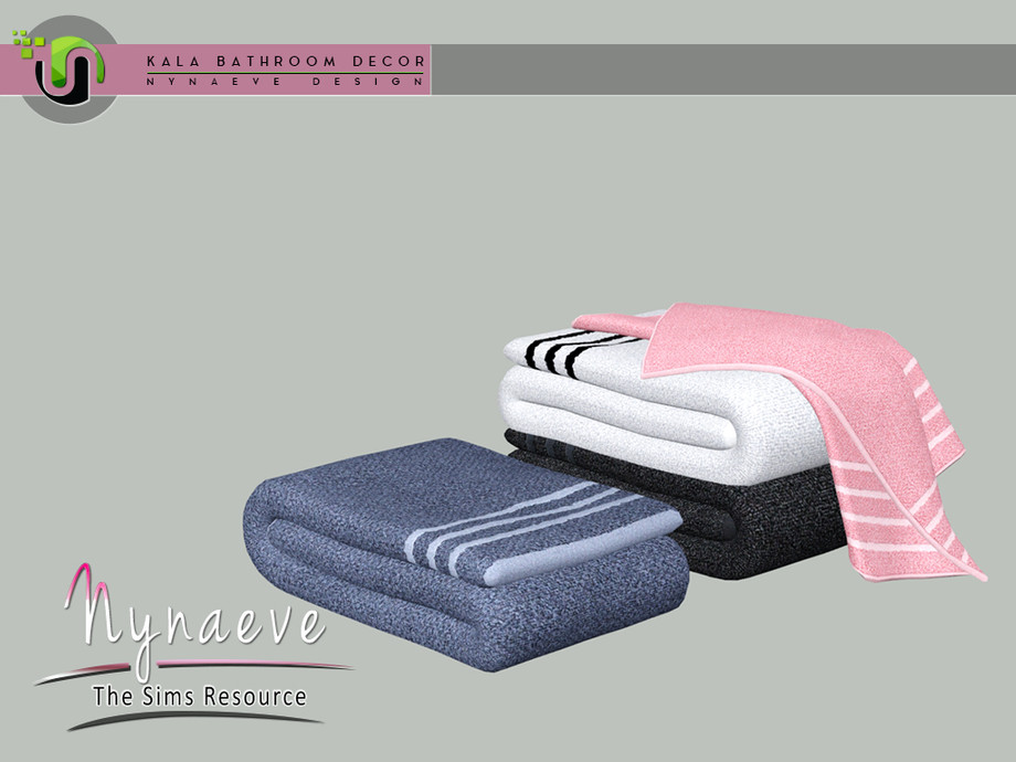 The Sims Resource | Kala Bathroom - Towel V2 (folded)