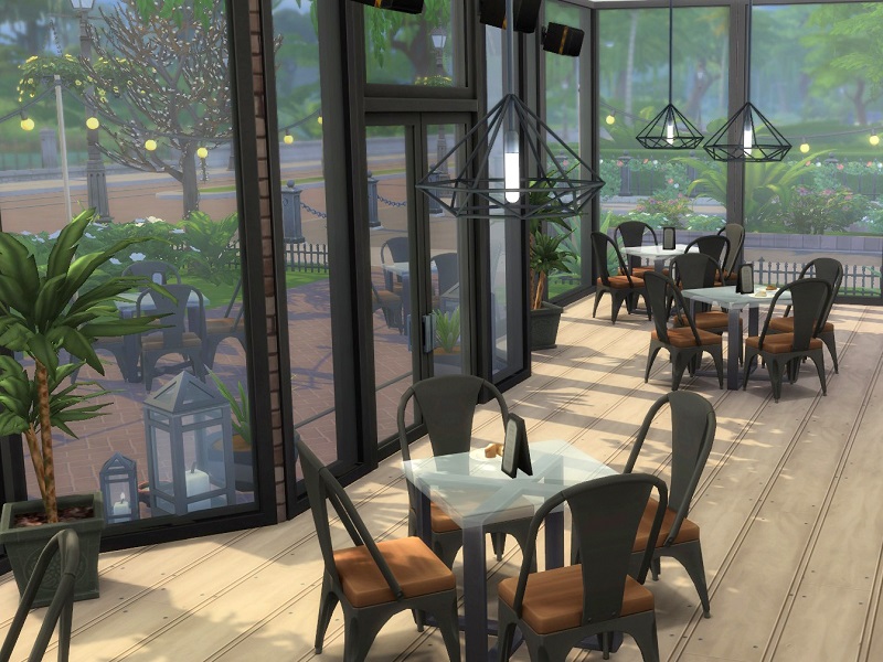 The Sims Resource | Urban Cafe