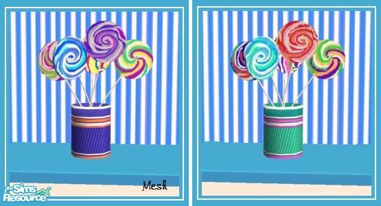 The Sims Resource | Candy Shop Sucker Jar