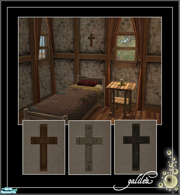 The Sims Resource - A Poor Man\'s Cross Set