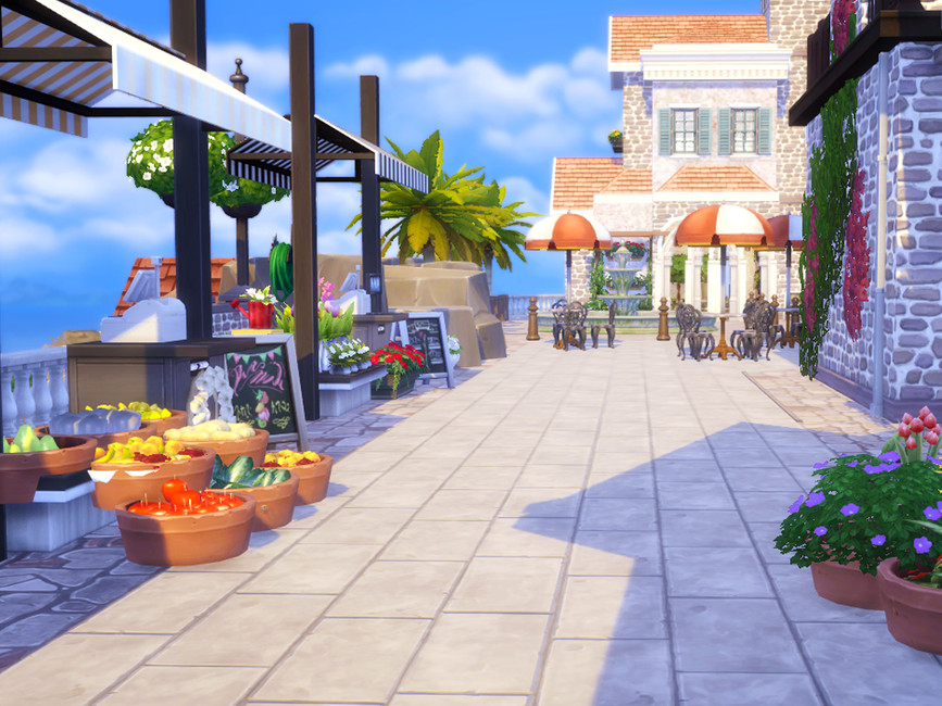 The Sims Resource - Italian Beach Village